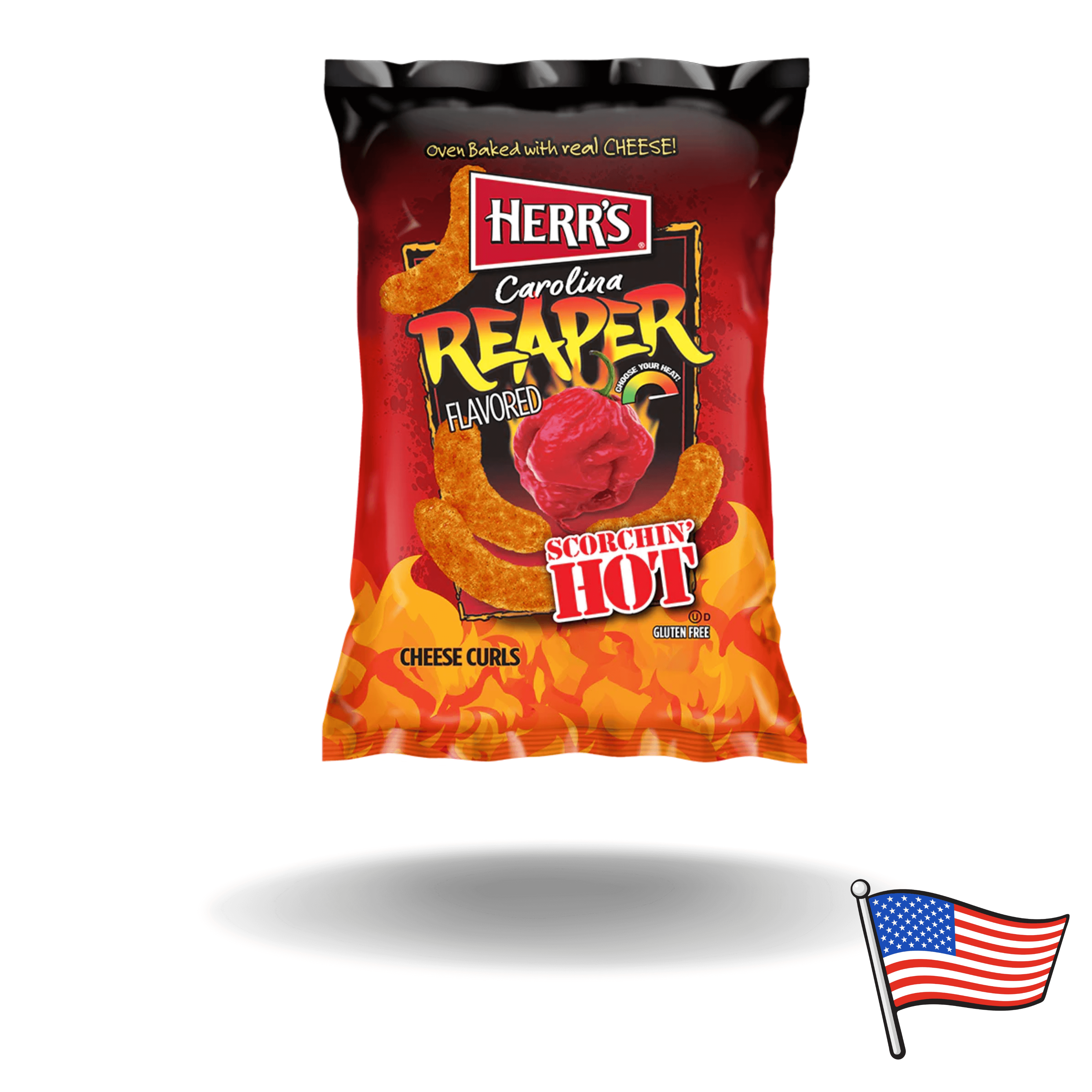 Herr´s Carolina Reaper Cheese Curls 113g online in Österreich kaufen